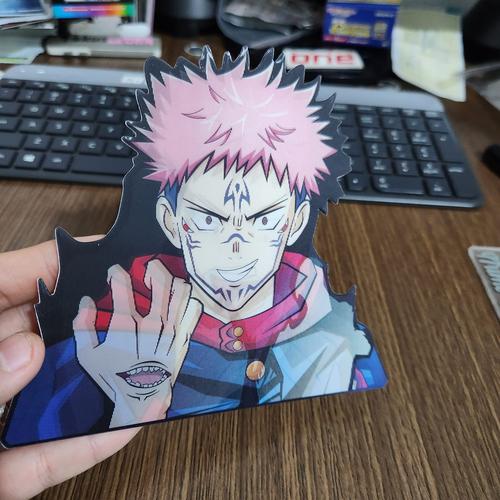 Jual STIKER 3D MOTION LENTICULAR ANIME - D0055 - Jujutsu - Yuji Itadori ...