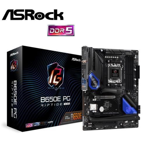 Jual ASROCK B650E PG Riptide WiFi ( DDR5, B650, AM5 ) AMD Ryzen Zen 4 ...