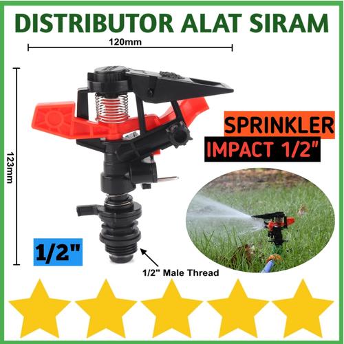 Jual SPRINKLER IMPACT IMPULSE 1/2 INCH ALAT SIRAM BERPUTAR KUPU KUPU ...