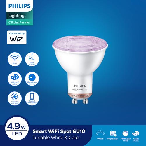Jual Philips Lampu Smart WiFi LED 4.9W GU10 Bluetooth - Color & TW (Warna) - Kota Banjarmasin ...