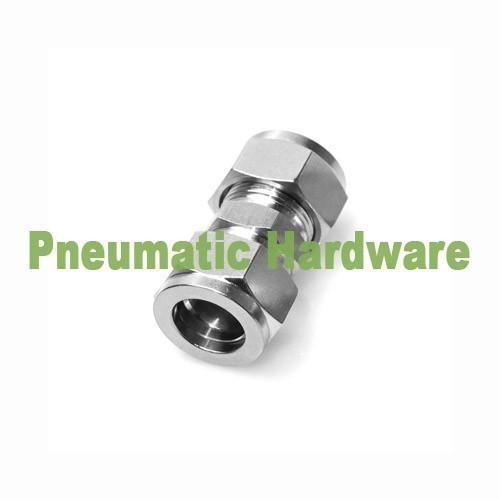 Jual SS304 Stainless Steel 8mm Pipe Fitting Straight Union connector ...