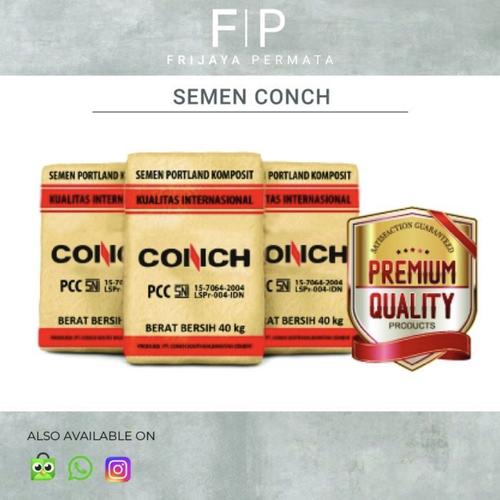 Jual Semen conch 40kg 800 zak - Jakarta Utara - Frijaya | Tokopedia