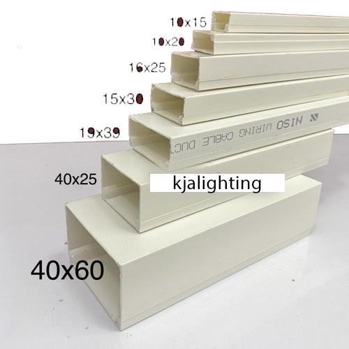 Jual NISO KABEL DUCT 15 X 30 MM PUTIH 1,7M - Kota Samarinda ...