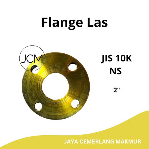 Jual Flange Las JIS 10K NS uk 2" / Flange Carbon Steel / Flange FF 2 ...