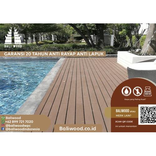 Jual WPC Decking wood board outdoor lantai kayu spc pvc vinyl - Kota ...