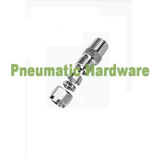 Jual NPT3/8 - 10 mm 304 Stainless Steel Terminal Joint Union connector ...