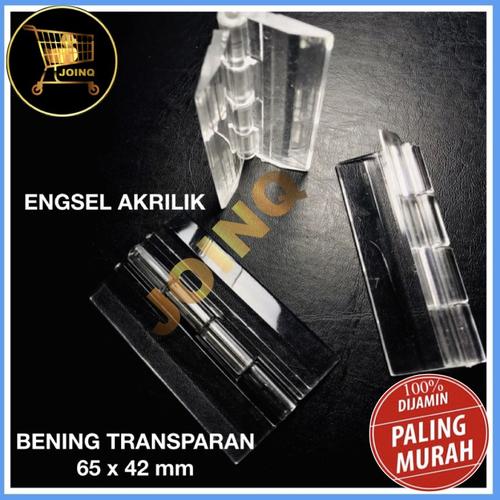 Jual ENGSEL AKRILIK BENING TRANSPARAN 65X42 - 30x33mm - Kota Tangerang ...