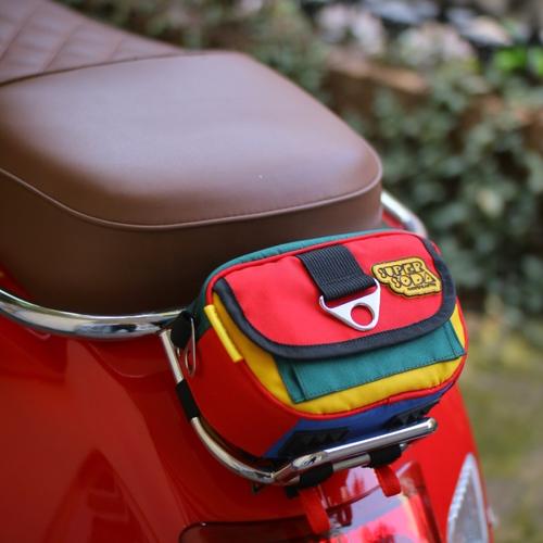 Jual Supersoda Tas mini Rear Rack Vespa Sprint Primavera GTS - BLACK ...