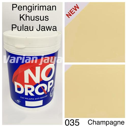Jual Cat Tembok No Drop Anti Bocor Waterproof 1kg Nodrop Cream Champagne - Kab. Bekasi - Tb ...