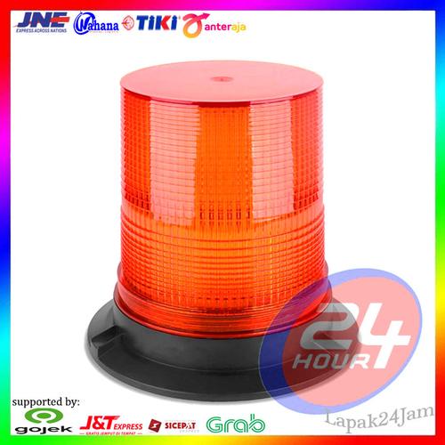 Jual Lampu Rotary Strobe Beacon 12-24V WL27-LED AMBER / LED Strobe ...