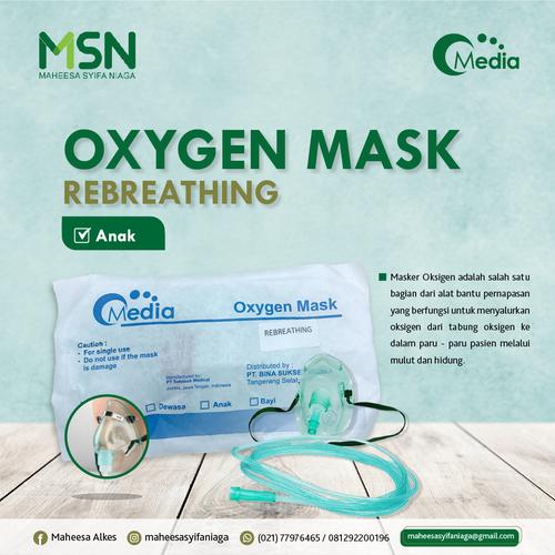 Jual Masker Oksigen / Oxygen Mask Anak - Anak - Kota Depok - Maheesa ...