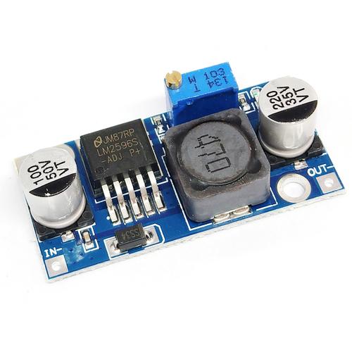 Jual Modul Step Down LM2596 adjustable converter 35v penurun tegangan ...