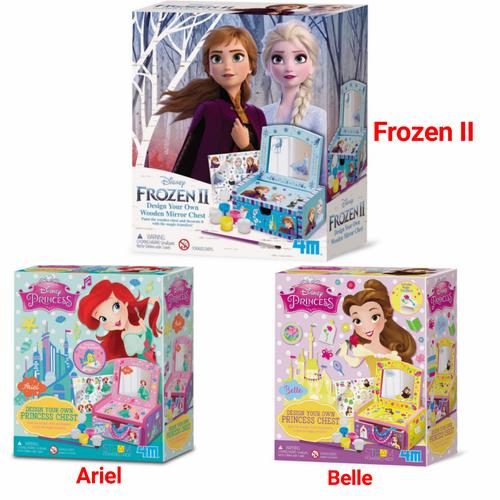 Jual 4M Mainan Kreatif Anak Disney Princess Frozen Design Your Own ...