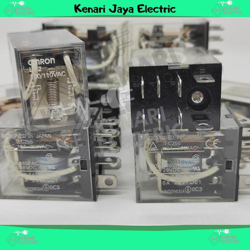 Jual Relay Omron LY2 110V / Relay LY2 8 Pin / Relay Omron LY-2 110V ...