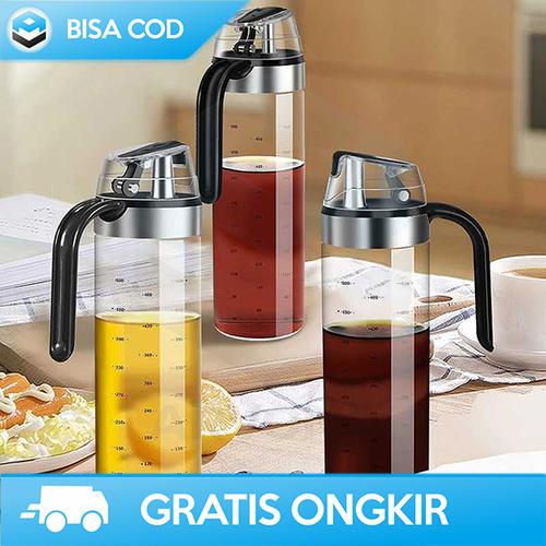 Promo WADAH MINYAK GORENG BOTOL TEMPAT MINYAK SEASONING BOTTLE 550ML ...