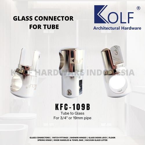 Jual Kolf Glass Connector Tube Glass KFC-109B Konektor Jepit Pipa 19mm - Jakarta Utara - Kolf ...