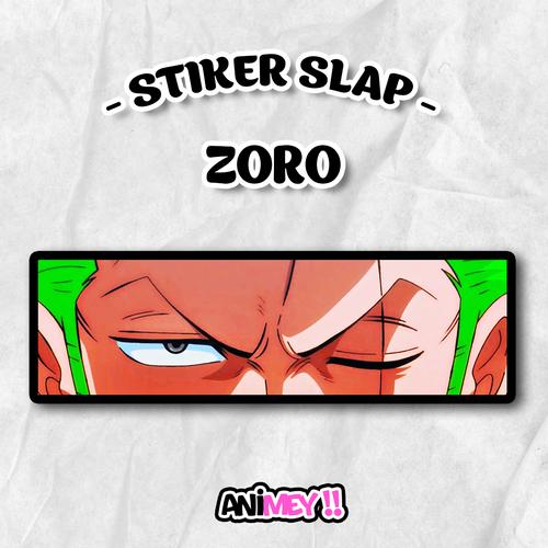 Jual Stiker Slap Zoro One Piece / Sticker Slap / Sticker Anime - VINIL ...