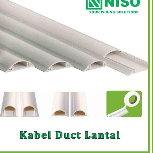 Jual NISO KABEL DUCT OVAL / NISO KABLE DUCT LANTAI / FLOOR DUCT 1M ...