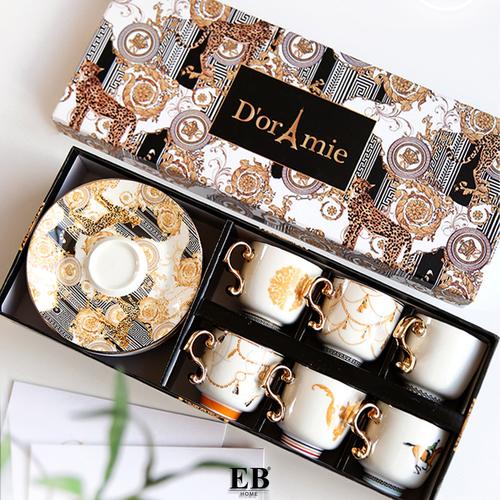 Jual Cangkir Keramik Set Original Doramie Import Tea Cup Set in Hampers ...