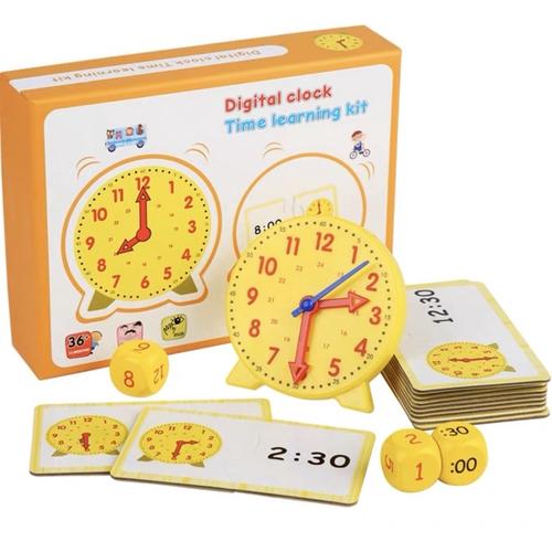 Jual Mainan edukasi jam Belajar mengenal jam kado ultah anak - Kab ...