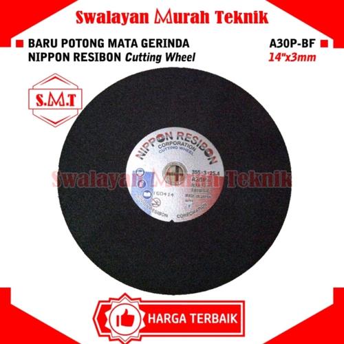 Jual NIPPON RESIBON Batu Potong 14" x 3mm A30P Mata Gerinda Cutting ...
