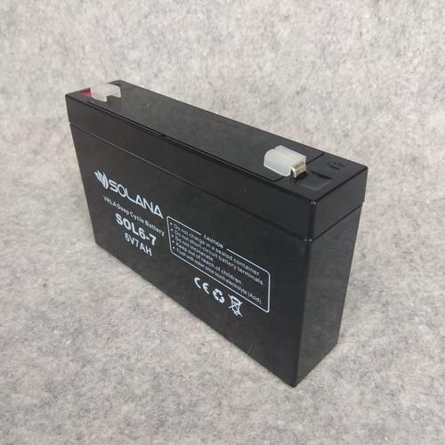 Jual SOLANA 6V 7AH VRLA DEEPCYCLE AKI BATERAI ACCU MAINAN MOTOR DAN ...