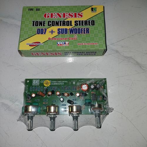 Jual GENESIS, stereo tone control 007 +subwoofer RANIC - Kota Bandung ...
