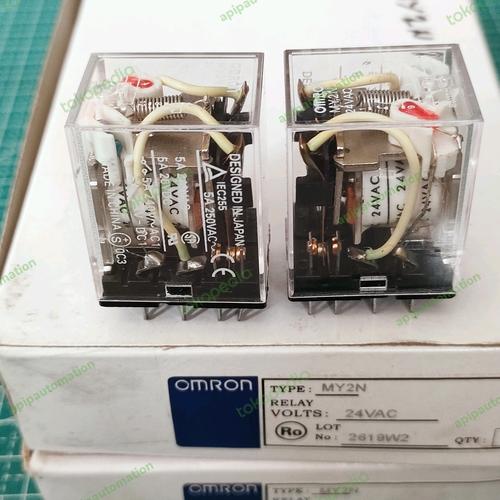 Jual RELAY OMRON MY2N 24VAC 5A ORIGINAL OMRON - Kab. Tangerang ...
