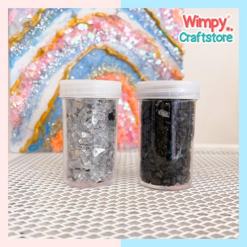 Jual Topping Resin Pecahan Kaca Batu Hiasan Terrarium Aquarium ...