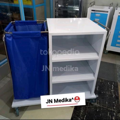 Jual trolley linen besi pc - Kab. Bogor - JN medika | Tokopedia