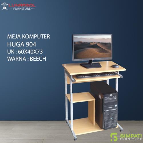 Jual Meja Komputer Rangka Besi Panel Huga 904 - BEECH - Kab. Tangerang ...