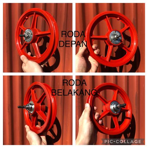 Jual Velg Sepeda Velg Pelek RACING Bintang 5 Sepeda 12 - Hitam, Sudah ...