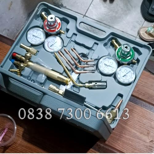 Jual alat las welding dan cutting set perlengkapan las set Sands ...