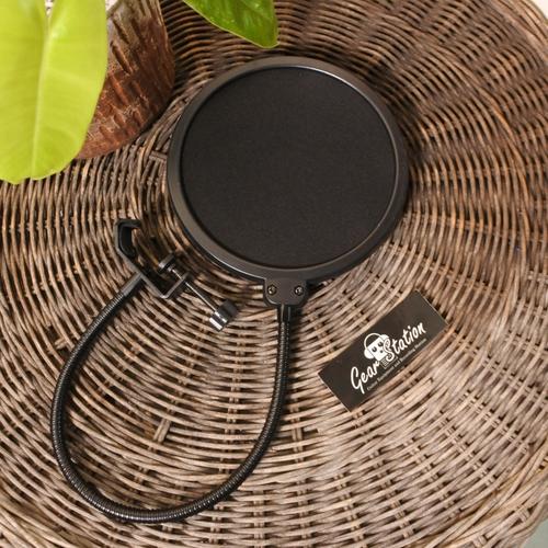 Jual Pop Filter for Condenser & Dynamic Microphone Recording - Kab ...