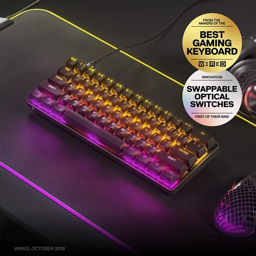 Promo STEELSERIES APEX 9 MINI RGB MECHANICAL GAMING KEYBOARD Cicil 0% ...