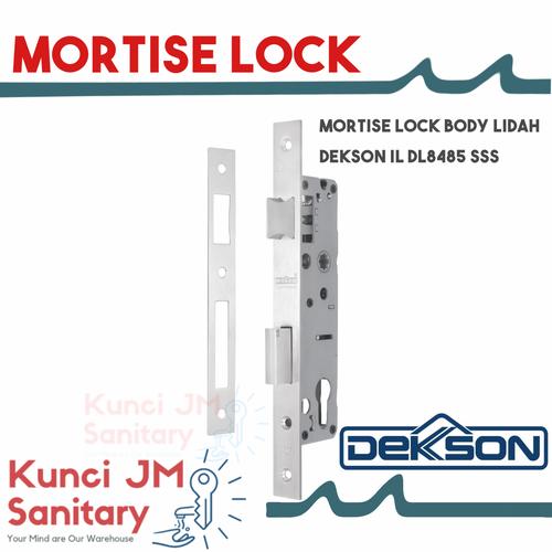 Jual Mortise Lock Body Kunci Lidah Dekson Dekkson IL DL8485 40mm SUS304 ...