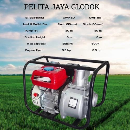 Jual POMPA ALKON ENGINE PUMP 2 INCH POMPA AIR IRIGASI ROBOT GWP-50 ...