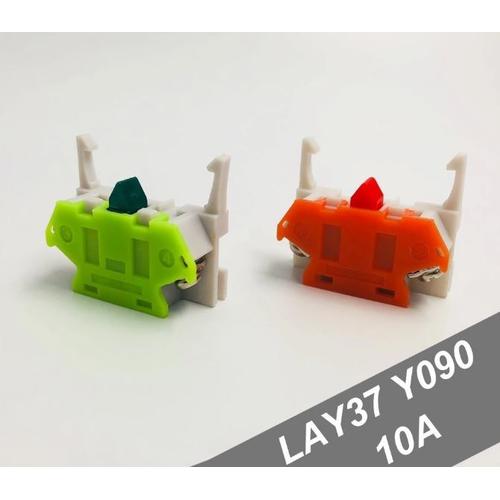 Jual LAY37 PBC Y090 Auxiliary Contact Block kontak Bantu Push Button NO ...