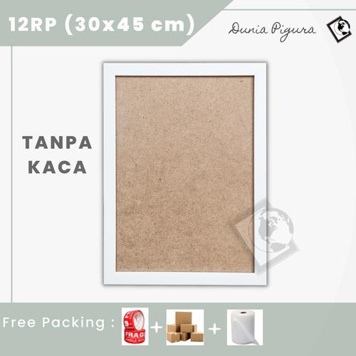 Jual Bingkai Foto 12RP (30 x 45cm) Tanpa Kaca Minimalis | Frame Foto ...