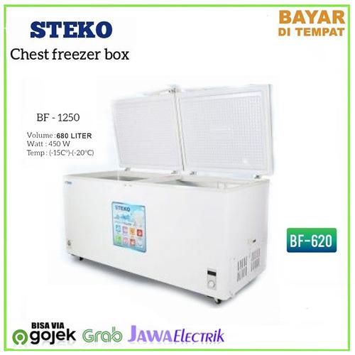 Promo Steko Freezer box Chest Freezer Box BF620 2 PINTU - Kapasitas ...