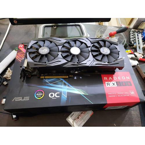 Jual ASUS ROG STRIX RX580 8GB MASIH SEGEL - Jakarta Barat - Tanpa Titik ...
