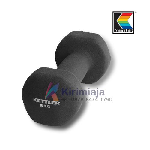 Jual NEOPRENE Dumbell 5kg KETTLER Barbell Barbel Dumbbell 5 kg 1 buah ...