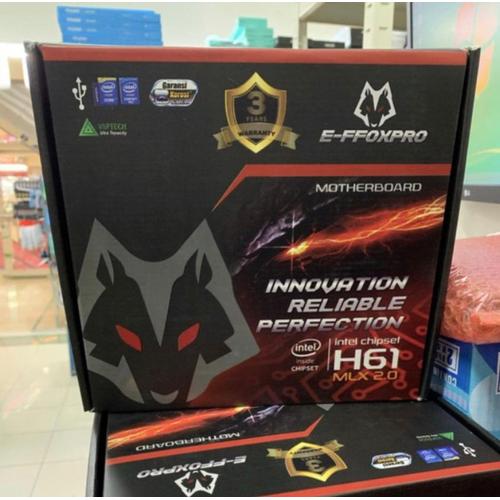 Jual MOTHEROARD EFFOXPRO H61 MLX 2.0 LGA 1155 - Jakarta Pusat ...