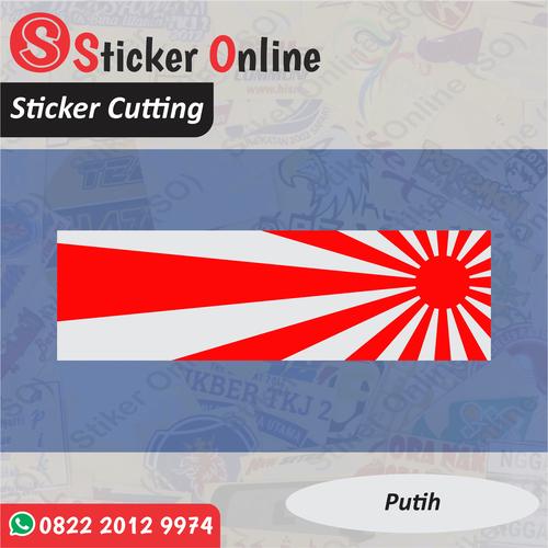 Jual Stiker JDM Bendera | Sticker Cutting JDM Bendera - 10cm x 3cm ...