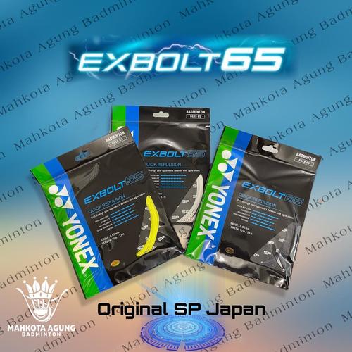 Jual senar badminton yonex EXBOLT 65 original japan SP Jepang - Kota ...