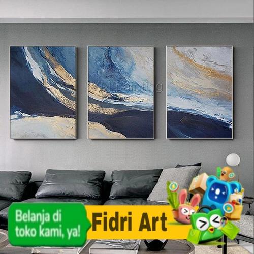 Jual lukisan panel abstrak - 40×60 - Kab. Bandung - Fidriart | Tokopedia