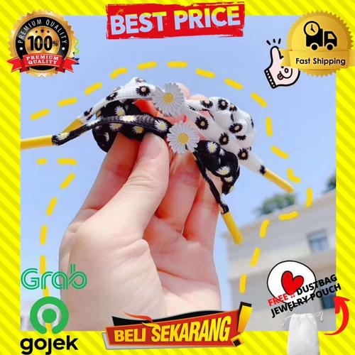 Jual GELANG TALI SEPATU MOTIF PRINT BUNGA DAISY PRIA WANITA PREMIUM ...
