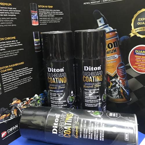 Jual CAT SEMPROT DITON DASHBOARD COATING DC 9800 ORIGINAL BLACK 400CC ...