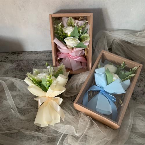 Jual Buket bunga box hadiah wisuda ulangtahun anniversary Box sliding ...