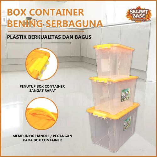 Jual BOX CONTAINER + PEGANGAN (BENING) - Box Serbaguna 8L 15L 25L 40 ...